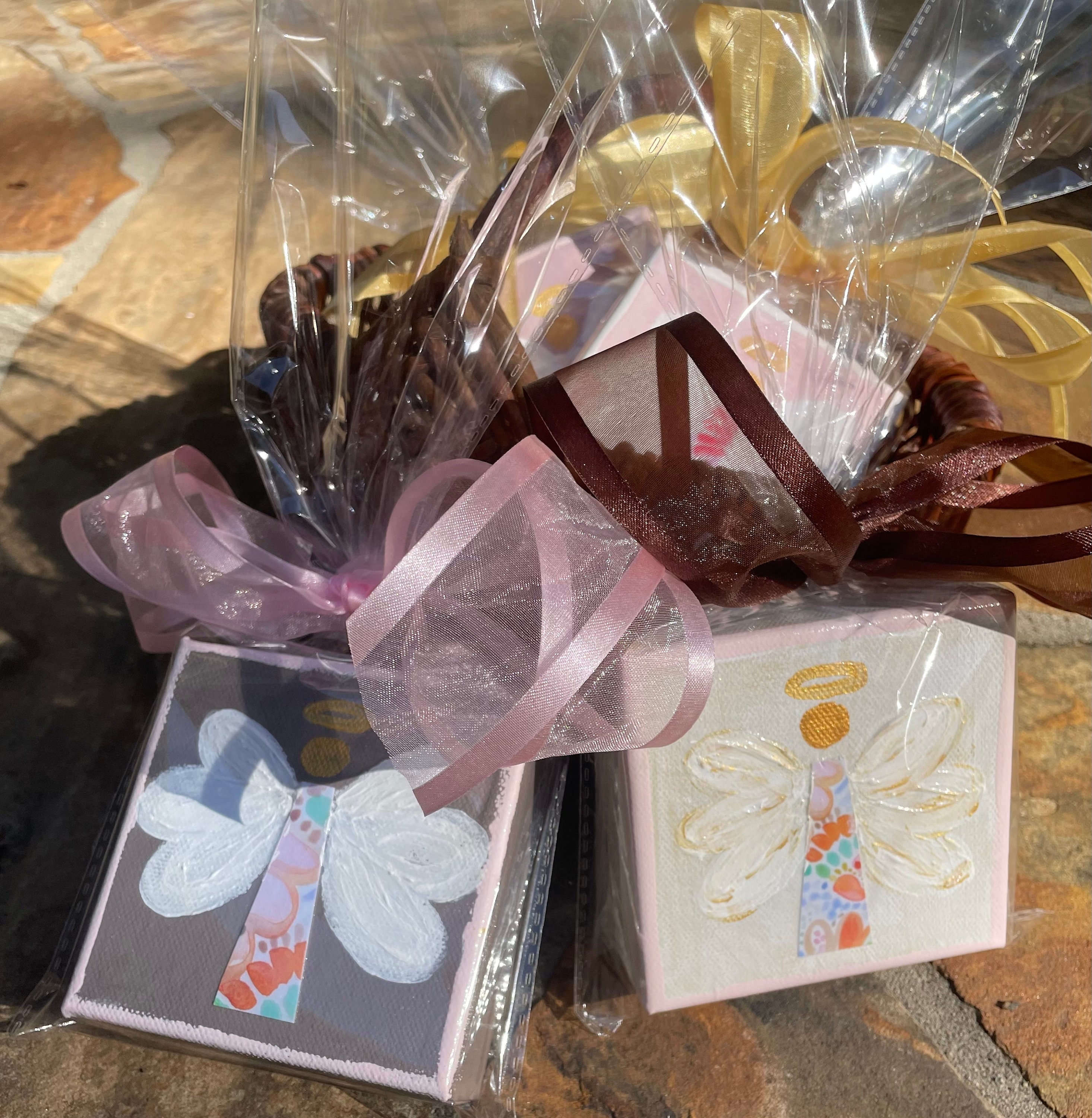 Mg Angels-made to Order-4x4 or 6x6 & Incl. Color in Comments-lt. Pink ...