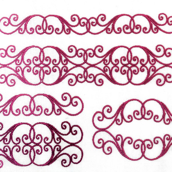 Scroll Monogram - Etsy