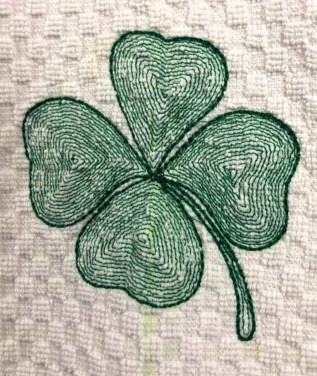 Four Leaf Clover Machine Embroidery Design - Etsy