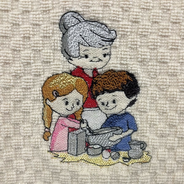 Kitchen Machine Embroidery Design - Etsy