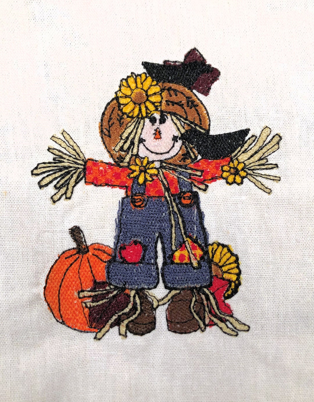 Scarecrow Medium Machine Embroidery Design (available in 2 Sizes) - Etsy
