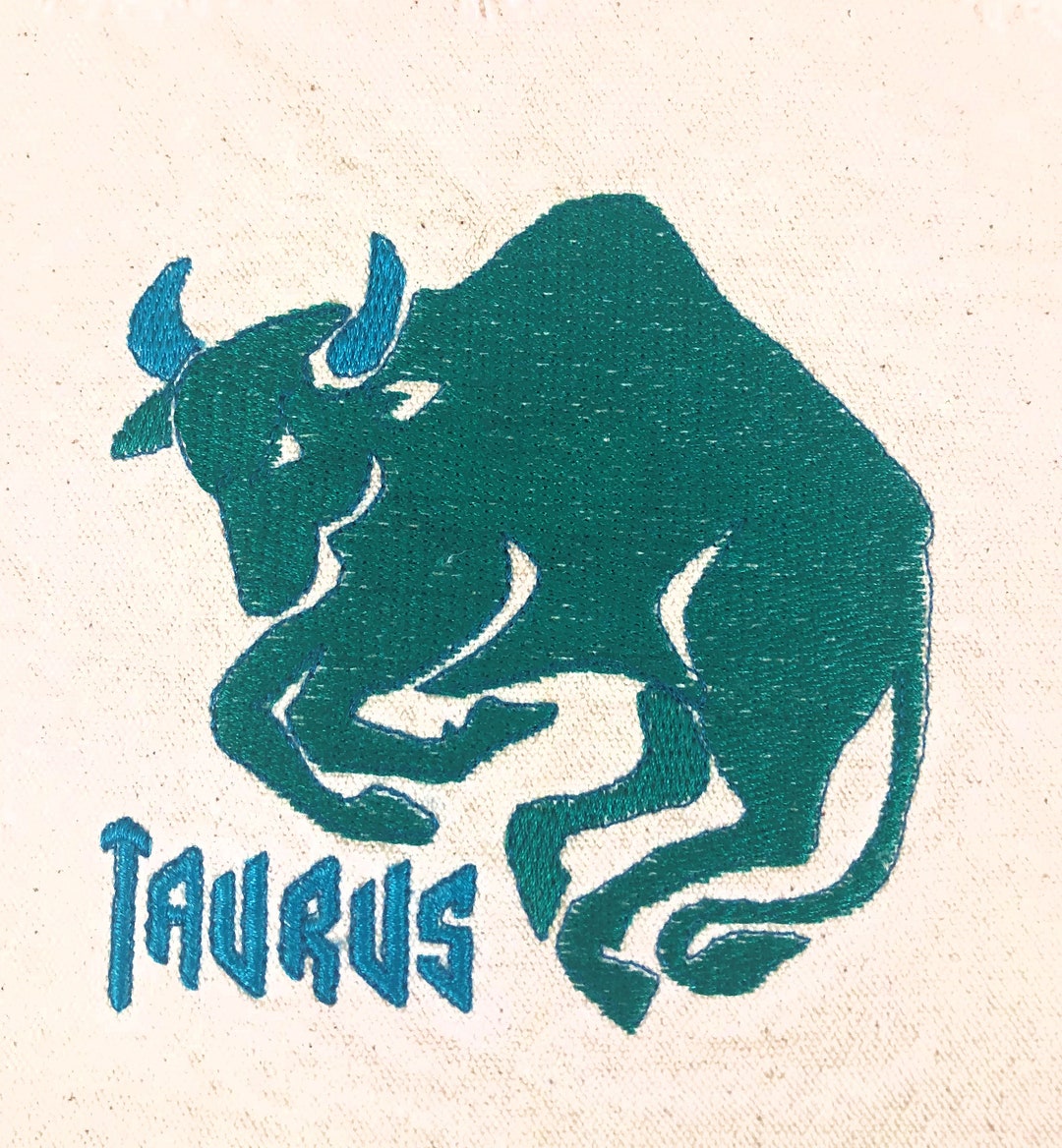 Taurus Machine Embroidery Design - Etsy
