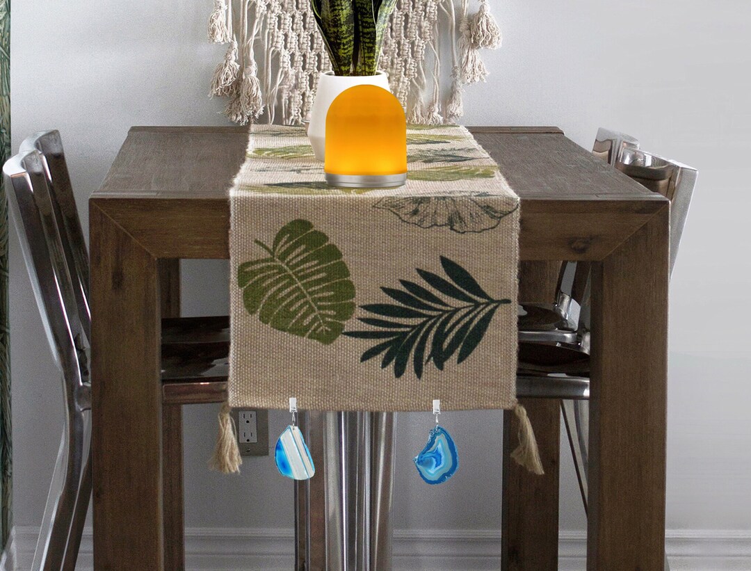 Tablecloth Weights Set of 4, Agate Slice Table Embellishment, Elegant ...