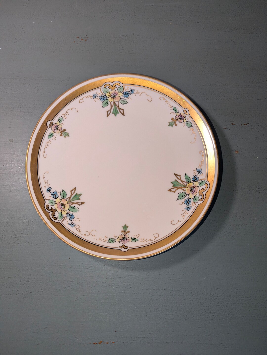 Hand Painted W Pickard a Plate J&c Bavaria - Etsy