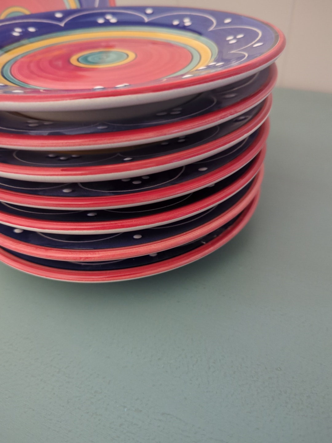 Pier 1 SAN MARCO 8" Salad Luncheon Plates Set of 8 - Etsy