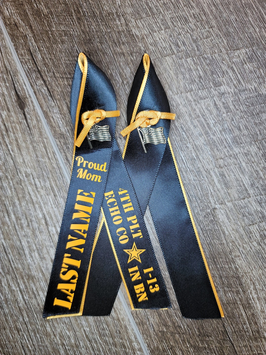 Personalized Military Boot Camp Graduation Ribbon: Family Support - Etsy