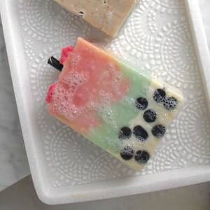 Rose Green Tea Boba Soap Rose Scented Soap Food Soap Drink Soap ...