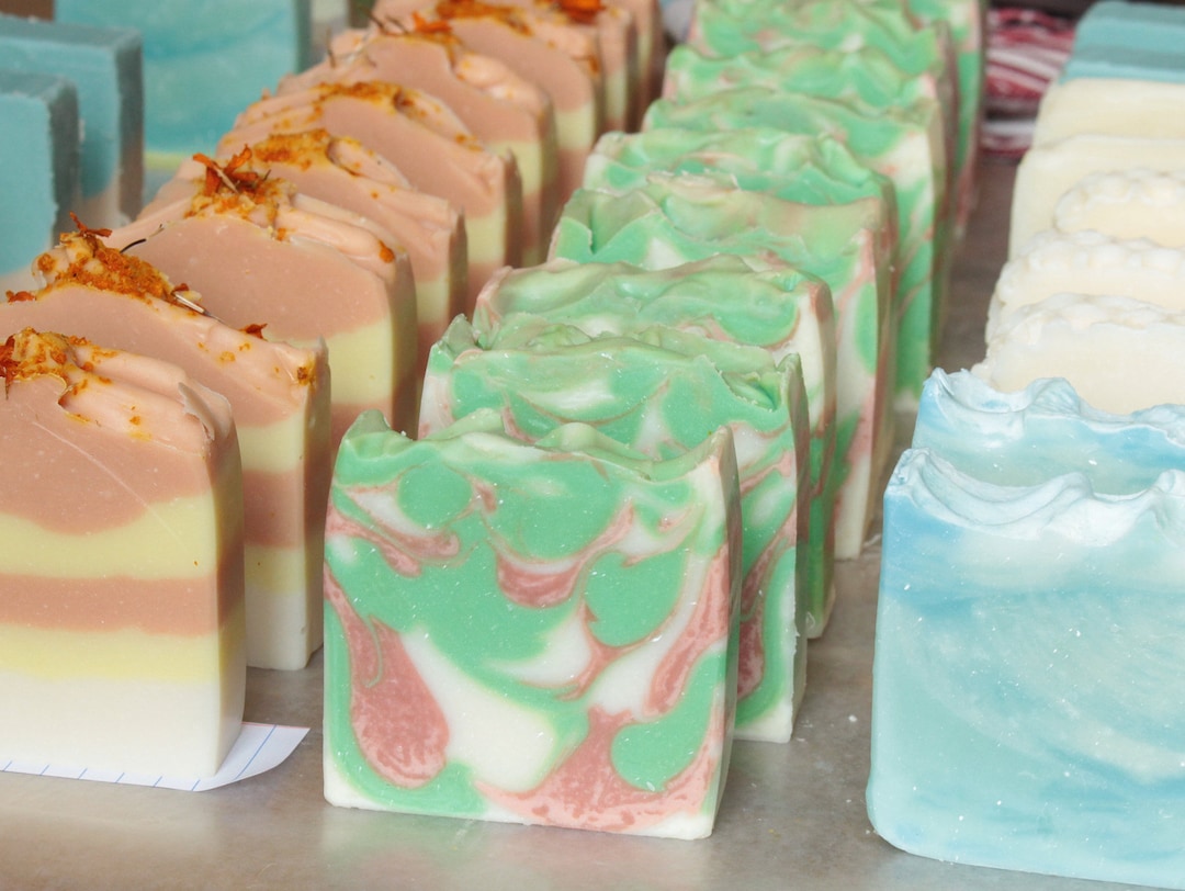 TWO Random Bar Soap Set | Cold Processed Soap, Wedding Party Favors ...