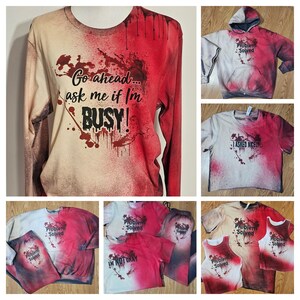 Bloody Halloween Shirt, Problem Solved, Costume, Bloody Tshirt, Horror ...