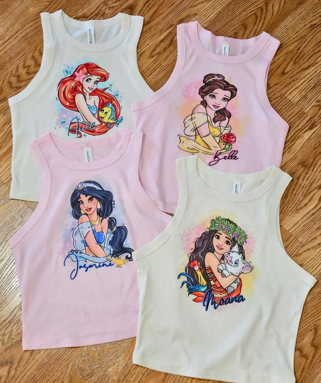 Princess Shirt, Princess Crop Top, Princess Tshirt, Custom Princess ...