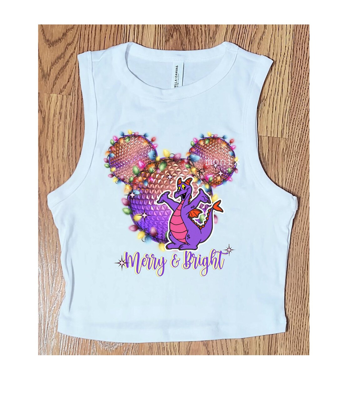 Figment Christmas Crop Tank, Christmas Figment Shirt, Figment Crop Top ...