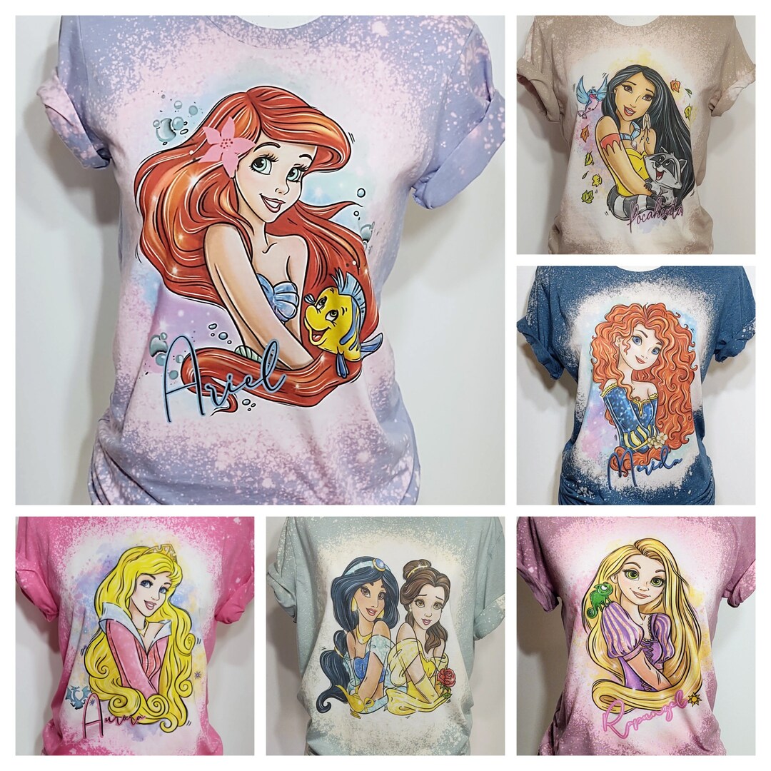 Princess Shirt, Kids Princess Shirt, Ariel Shirt, the Little Mermaid ...