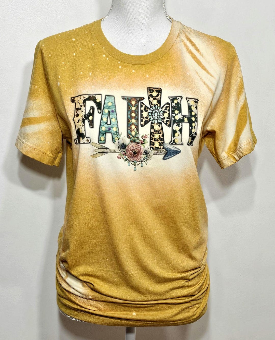 Faith T-shirt, Easter Shirt, Bible, Jesus, Christian, Bleach Shirt ...