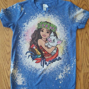 Moana Shirt Princess Shirt Kids Princess Shirt Moana - Etsy