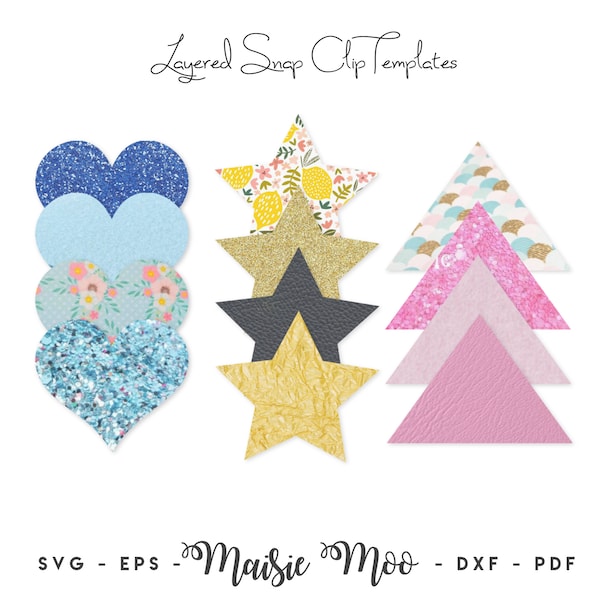 Snap Clips Svg - Etsy