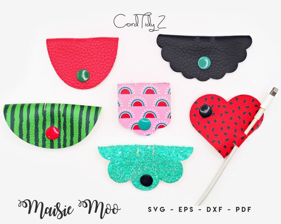 Cable Organizer SVG Cord Tidy Template Earphone Holder SVG - Etsy