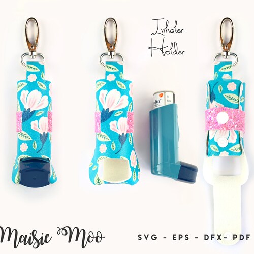 Asthma Inhaler Holder SVG Puffer Cover SVG Inhaler | Etsy New Zealand