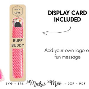 Nail File Case SVG Pattern, Emery Board Pouch Template, Nail File ...