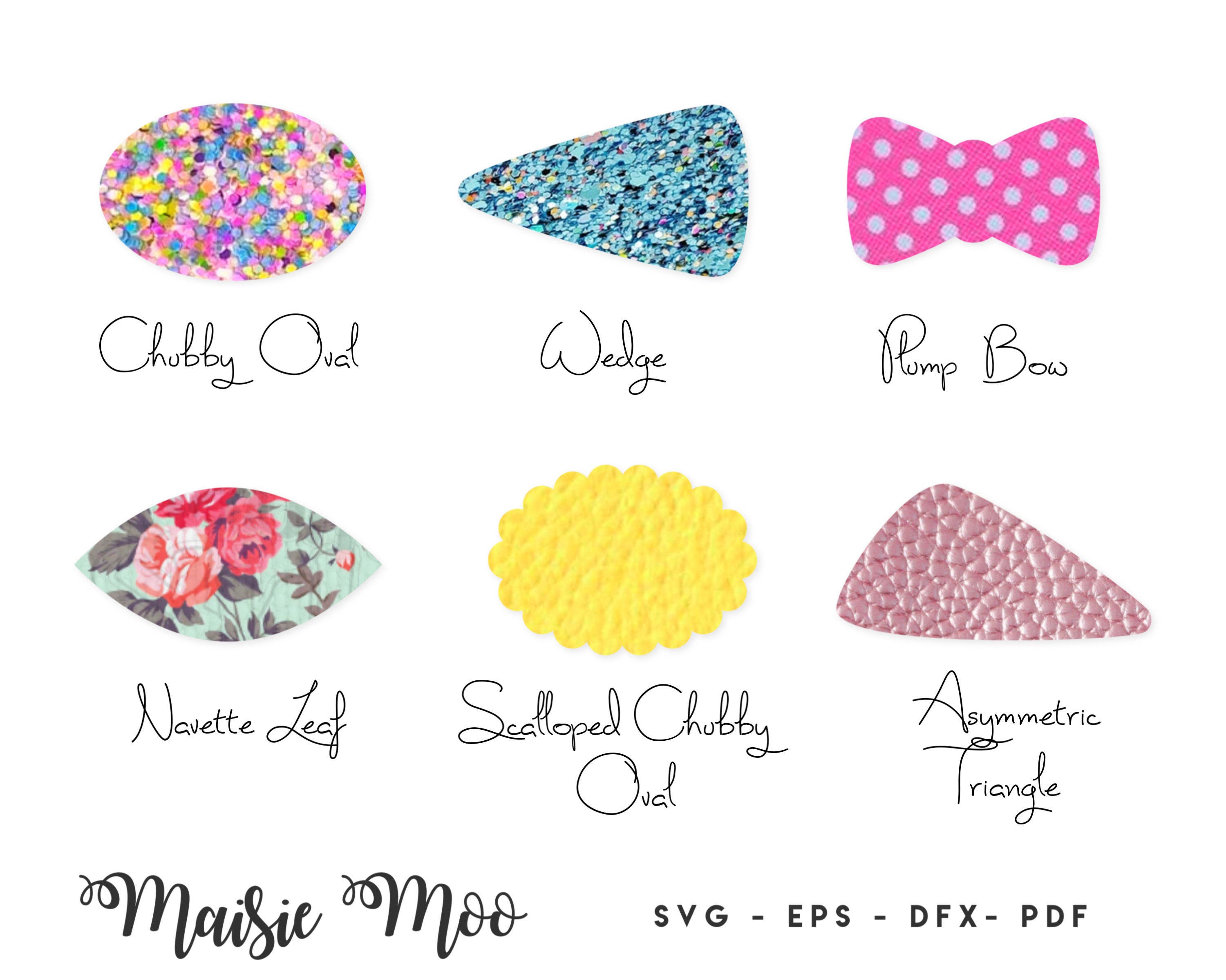 Snap Clip Template Snapclip SVG Bow Template Bow SVG | Etsy