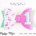 Birthday Bow Template SVG Age Number Bow SVG 1st 2nd 3rd - Etsy