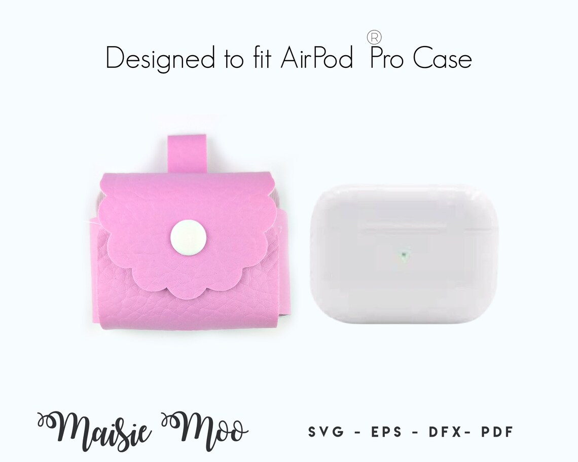 Airpod® Pro Cover SVG Earpod Case Template Keychain Holder - Etsy