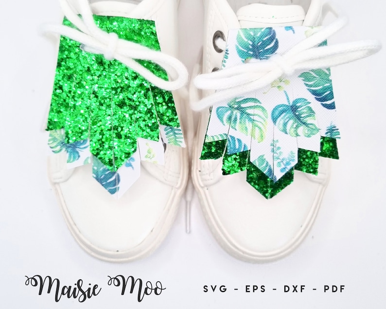 Shoe Fringe SVG Template, Kiltie Pattern, Faux Leather Shoe Fringe ...