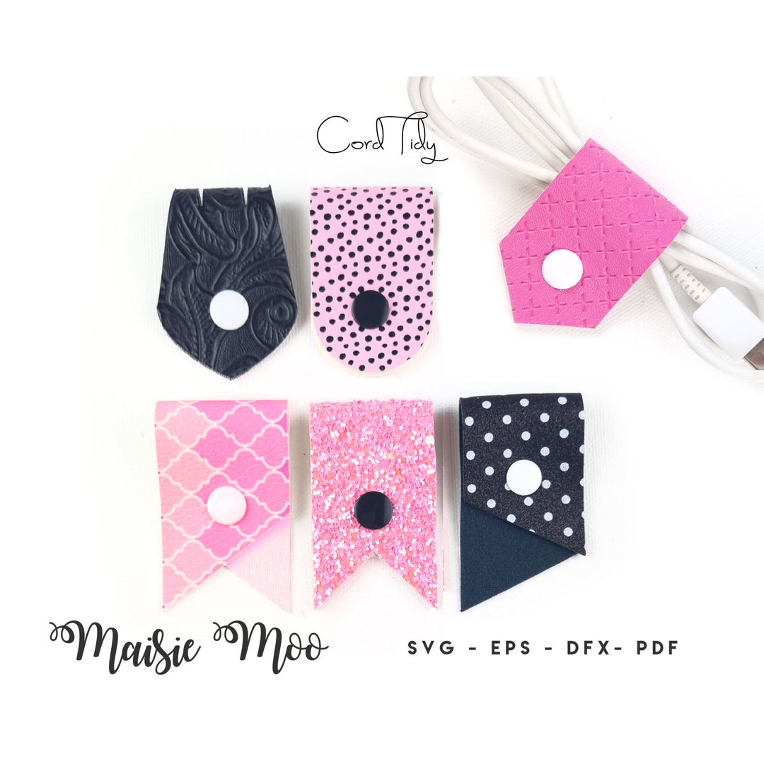Cable Organizer SVG Cord Tidy Template Earphone Holder SVG - Etsy