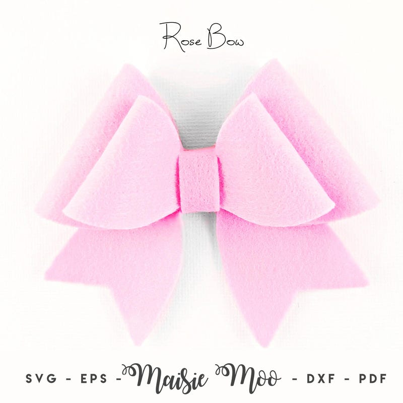 Faux Leather Rose Template - Etsy