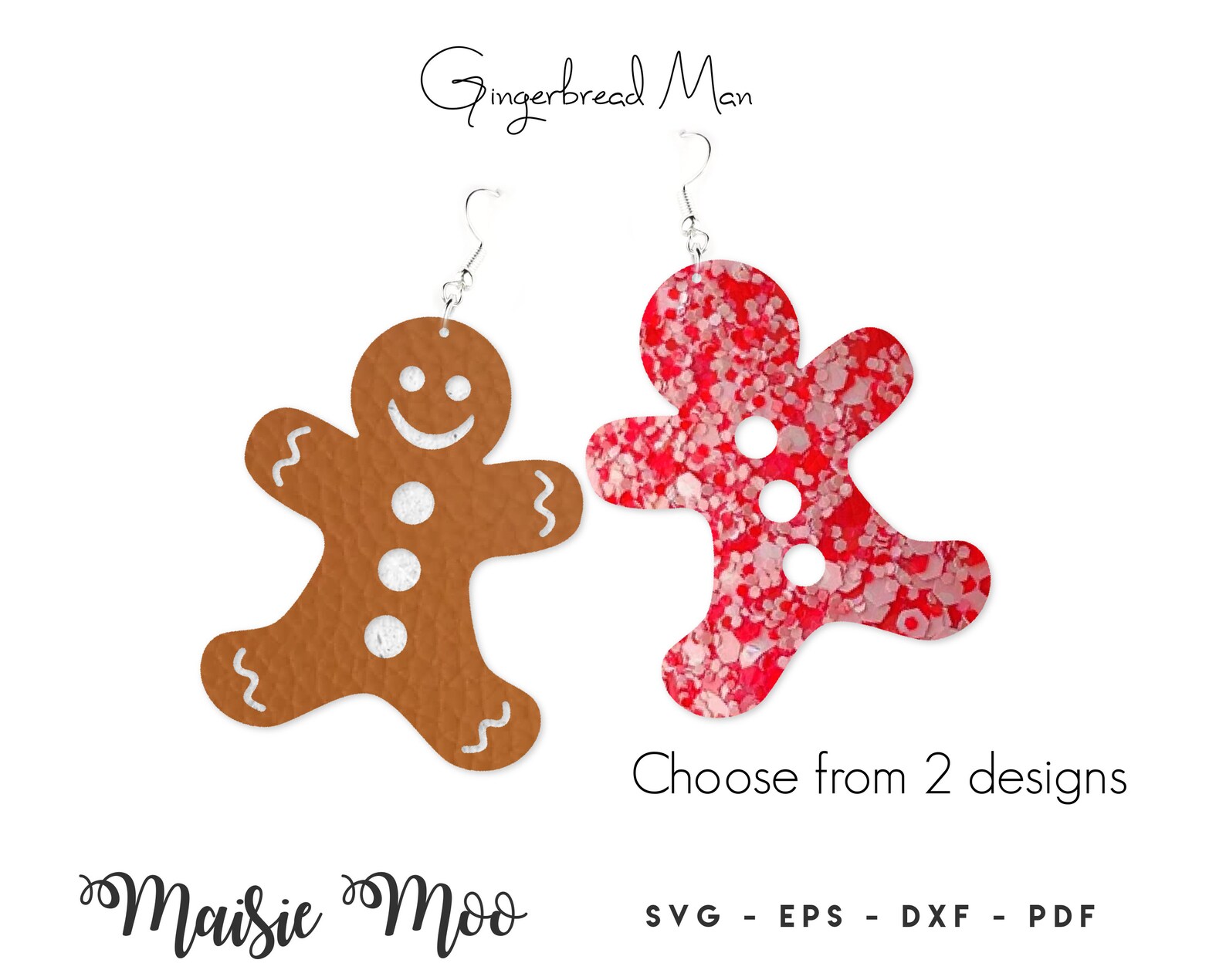Christmas Earring SVG Treats Candy Leather Earring Templates - Etsy