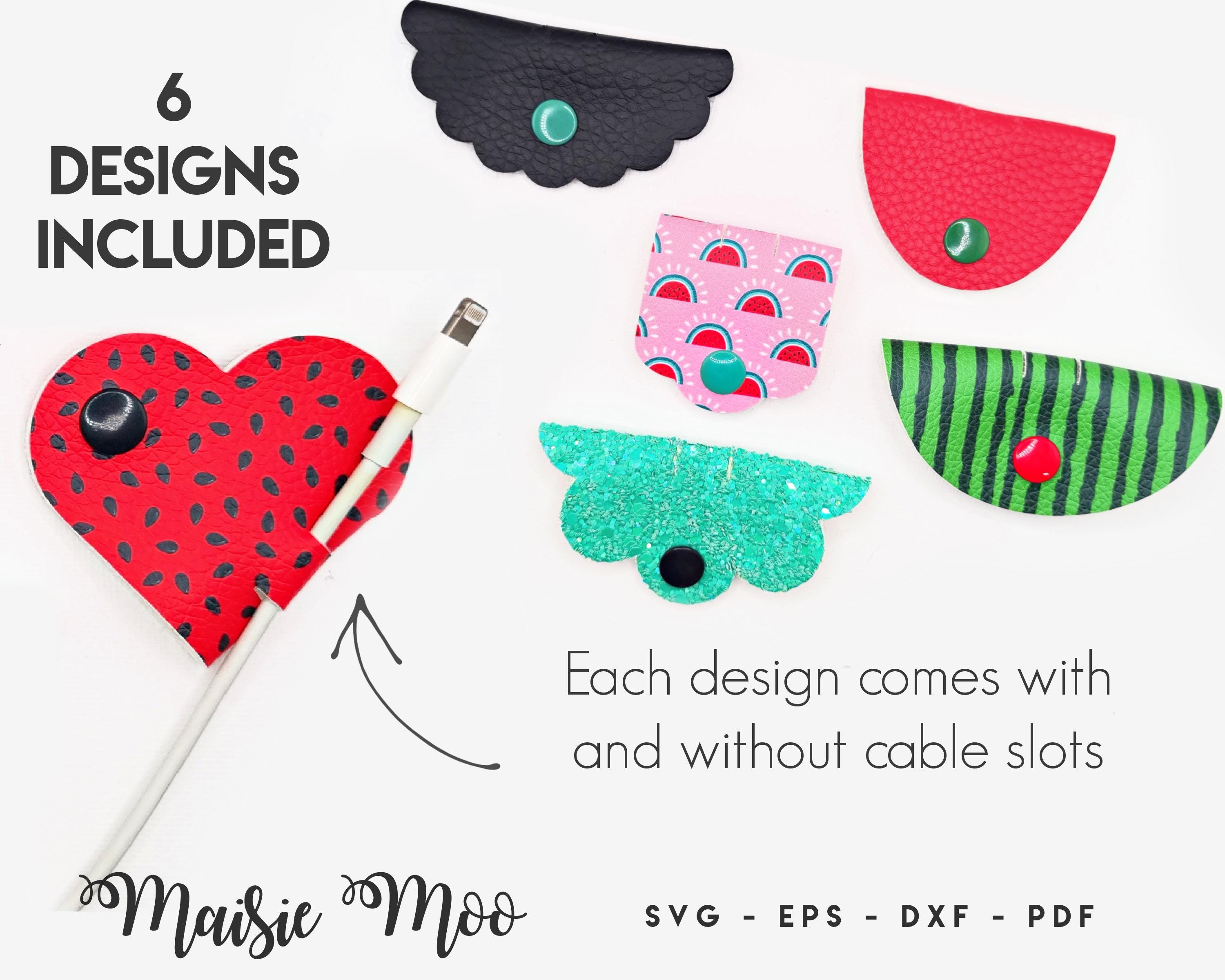 Cord Keeper SVG Mega Bundle, 24 Cable Organizer Templates With Display ...
