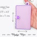 Keychain Coin and Card Wallet SVG Pattern, Card Holder Folded Pocket ...