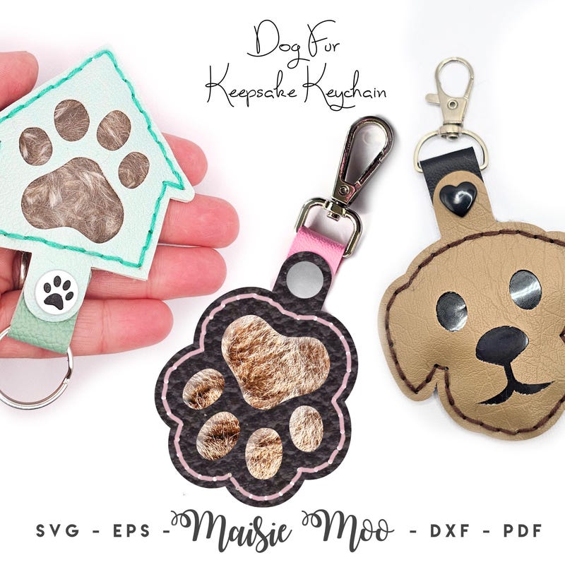 Cat Fur Locket Keychain - Etsy