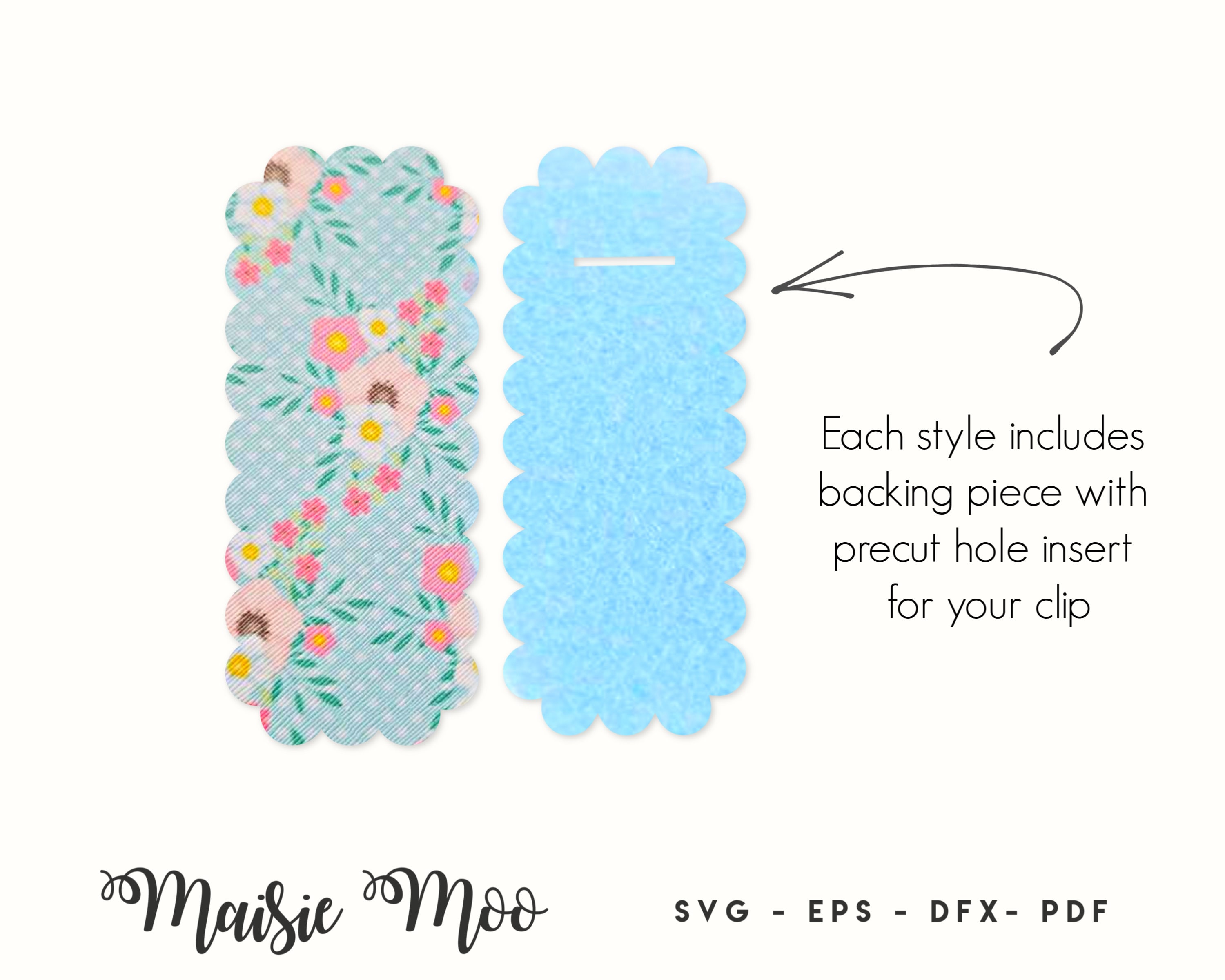 Snap Clip SVG Snapclip Template Bow Template Bow SVG | Etsy