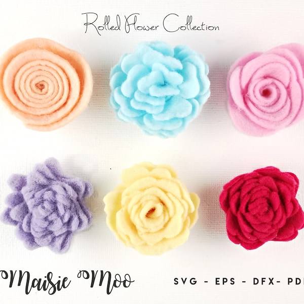 Felt Flower Patterns - Etsy