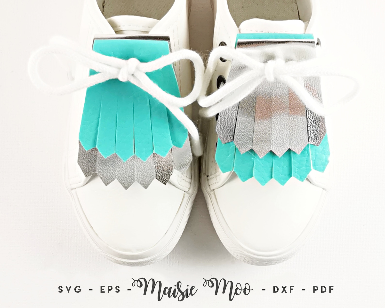 Shoe Fringe SVG, Fringe Kiltie Template, Faux Leather Shoe Fringe ...
