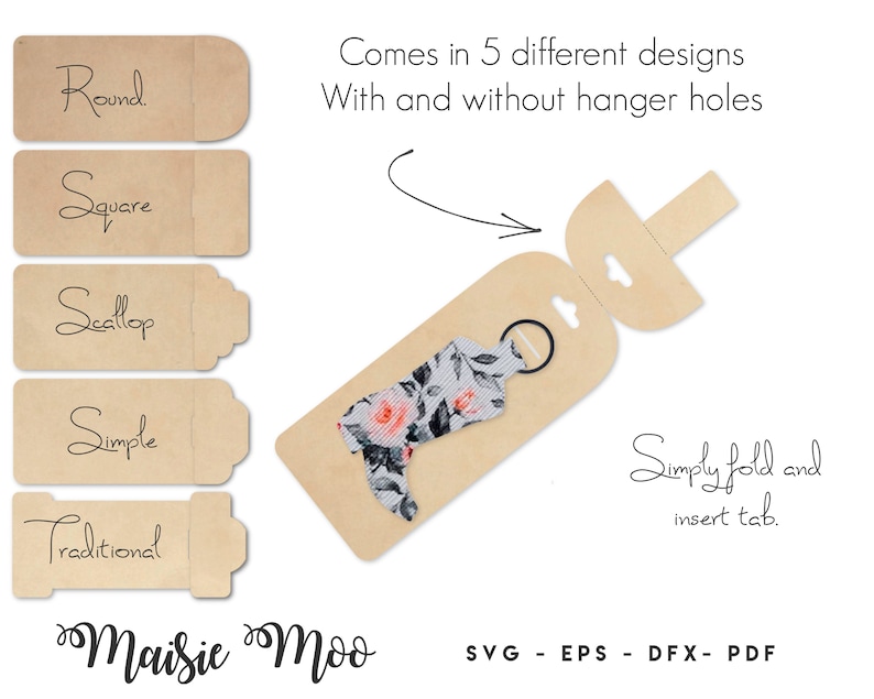 Keychain Display Card SVG Key Fob Display Card Keyring Card - Etsy