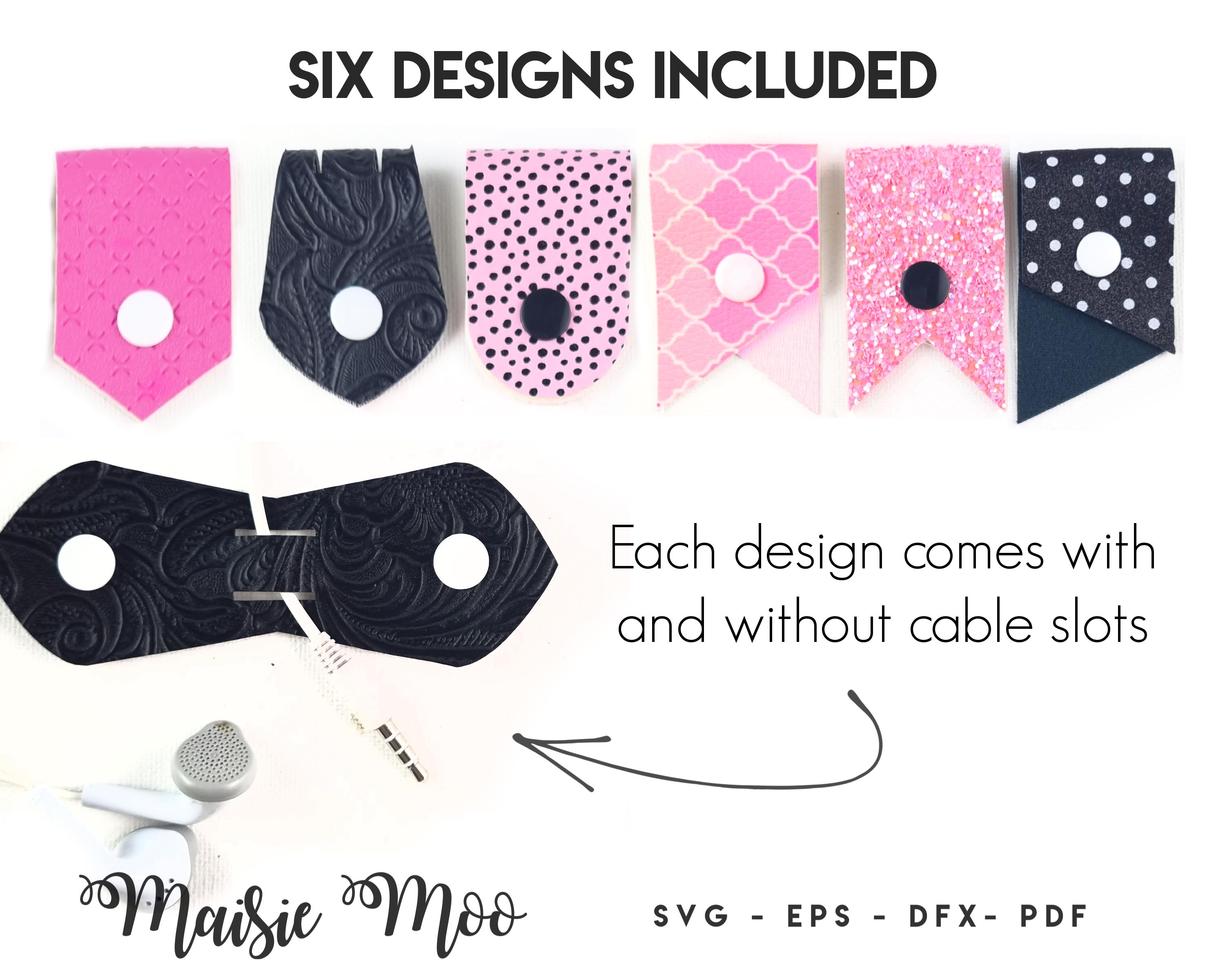 Cord Keeper SVG Mega Bundle, 24 Cable Organizer Templates With Display ...