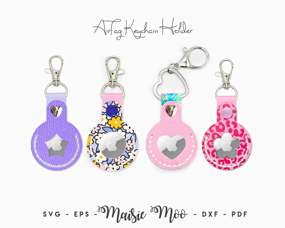 Airtag® Keychain Pattern, Airtag® Holder SVG, Airtag® Case Template ...