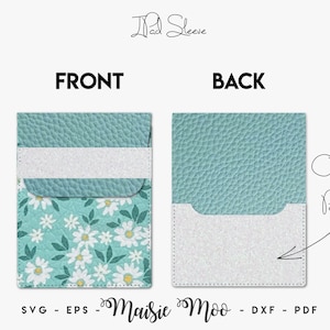 IPad Sleeve Sewing Pattern SVG, Tablet Cover Template, Faux Leather ...