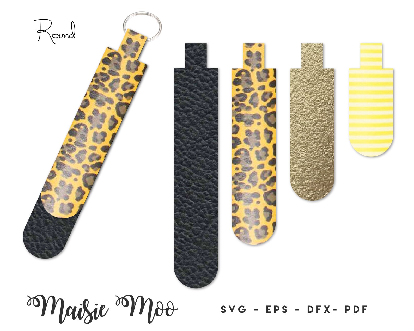 Keychain SVG Key Ring SVG Key chain Fob Template Faux | Etsy