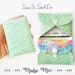 Duo Card & Coin Wallet SVG, Snaps Card Wallet Template, Folded Mini ...