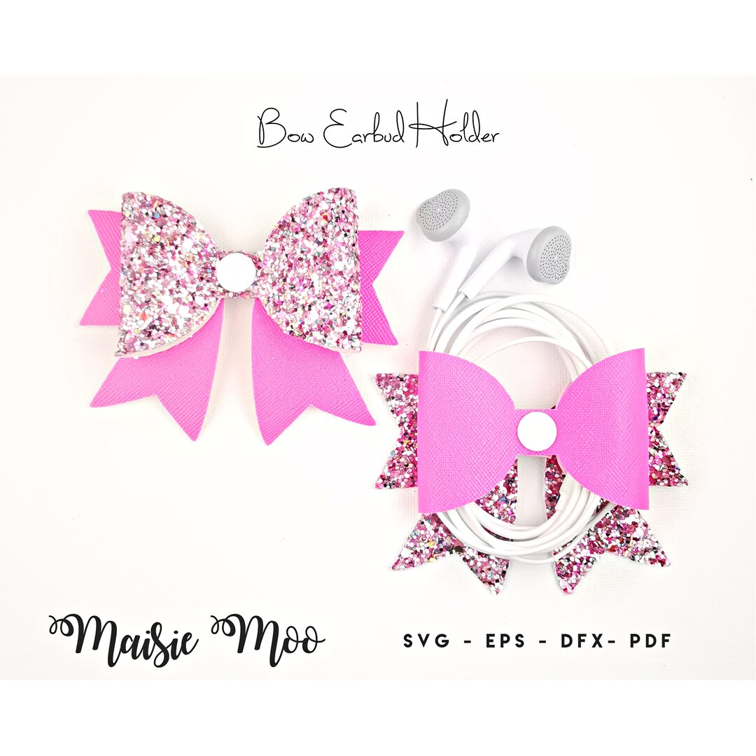Earbud Holder SVG Headphone Holder Template Cord Organizer SVG Phone ...