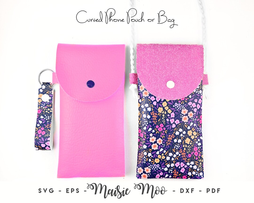 Phone Pouch SVG | Mobile Bag Template | Glasses Cell Crossbody Bag SVG ...