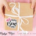 Bow Stickers PNG, Thank You, Happy Bow Mail, Handmade With Love Small ...