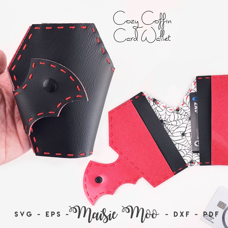 Coffin Purse Svg - Etsy