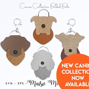 Leather Western Farm Animal Keychain SVG | Cow Key Fob | Horse, Bull ...