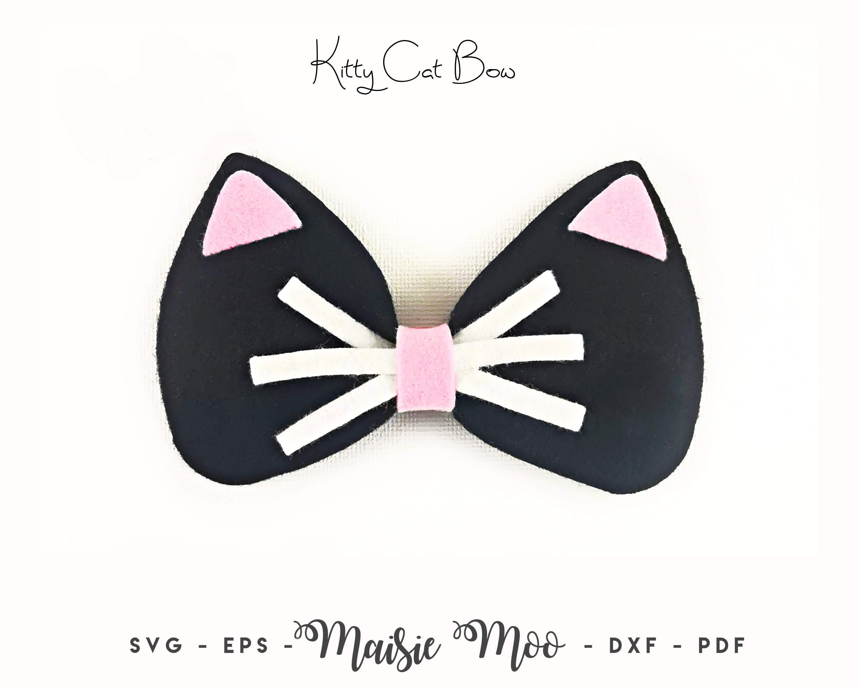 Haarschleifenschablone Aus Filz