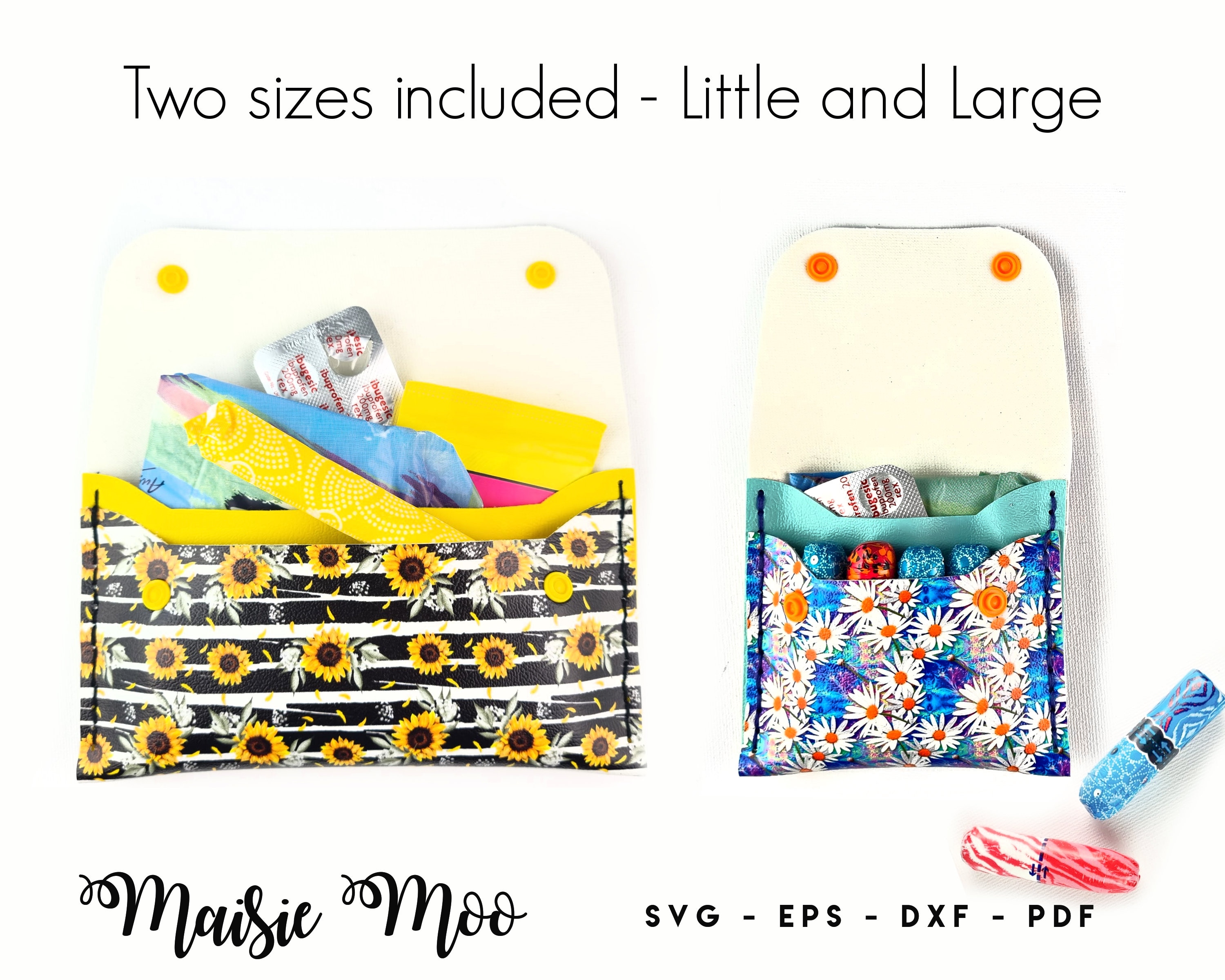 Period Pouch SVG Florence Purse SVG Template Hand Stitched - Etsy