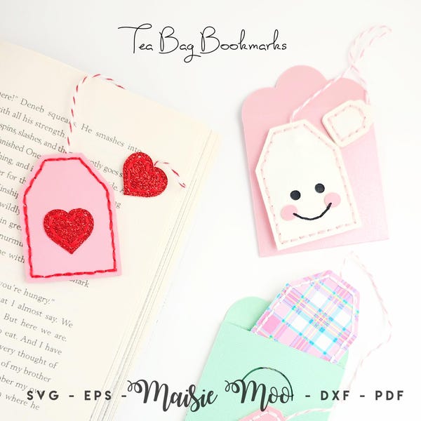Tea Bag Bookmark - Etsy