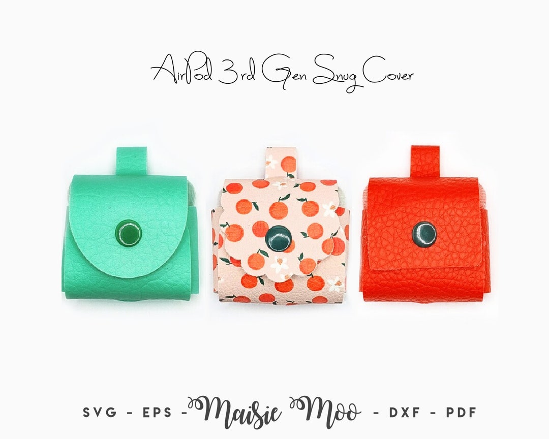 Airpod® 3rd Generation Cover SVG, Earpod Case Template, Keychain Holder ...